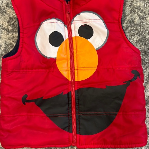 Sesame Street | Jackets & Coats | Sesame Street Elmo Puffer Vest | Poshmark